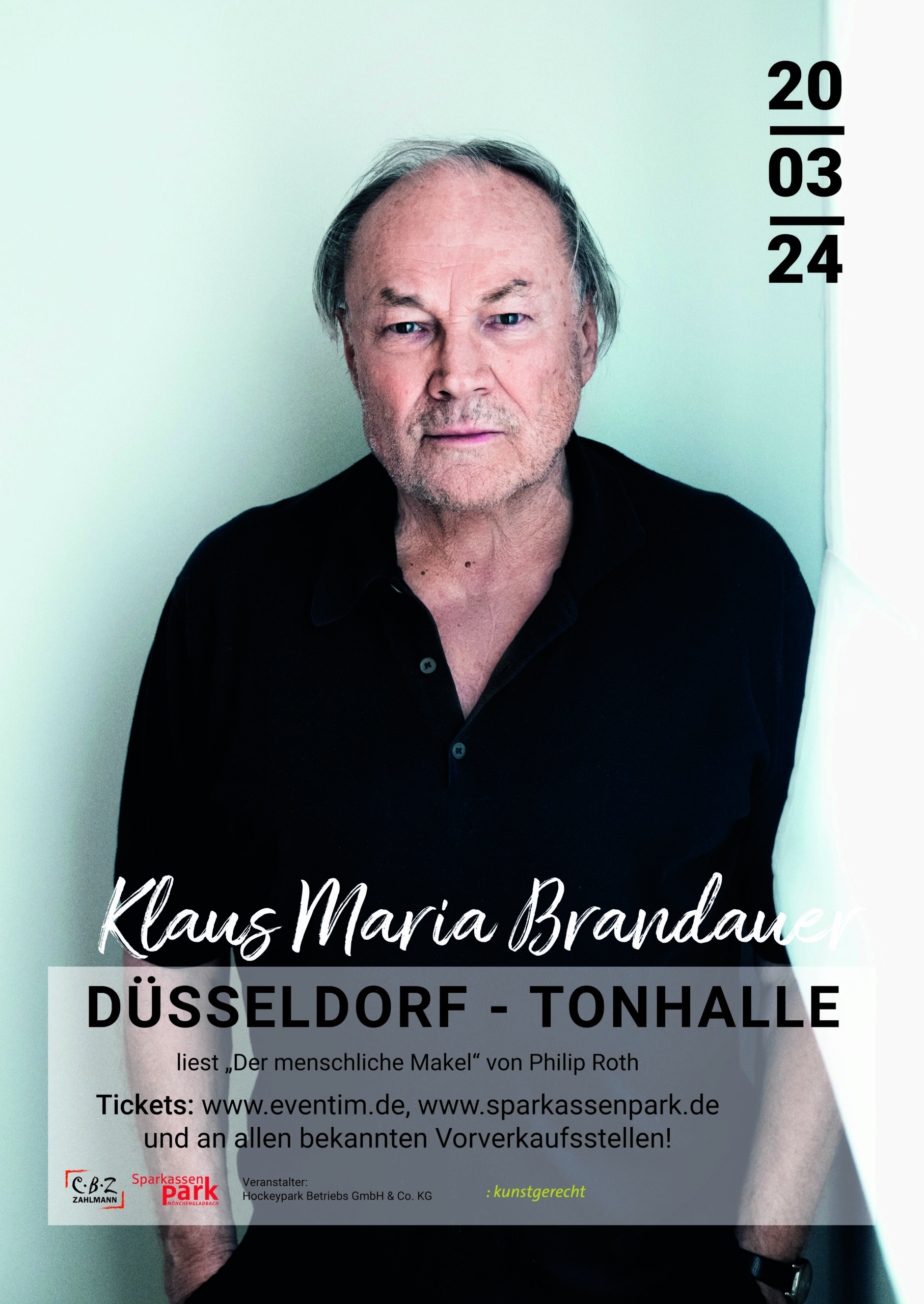 Klaus Maria Brandauer | Tonhalle Düsseldorf | 20.03.2024
