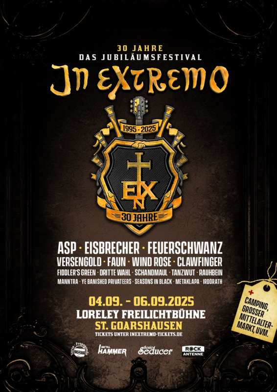 30 Jahre In Extremo | 04. - 06.09.2025 | Loreley