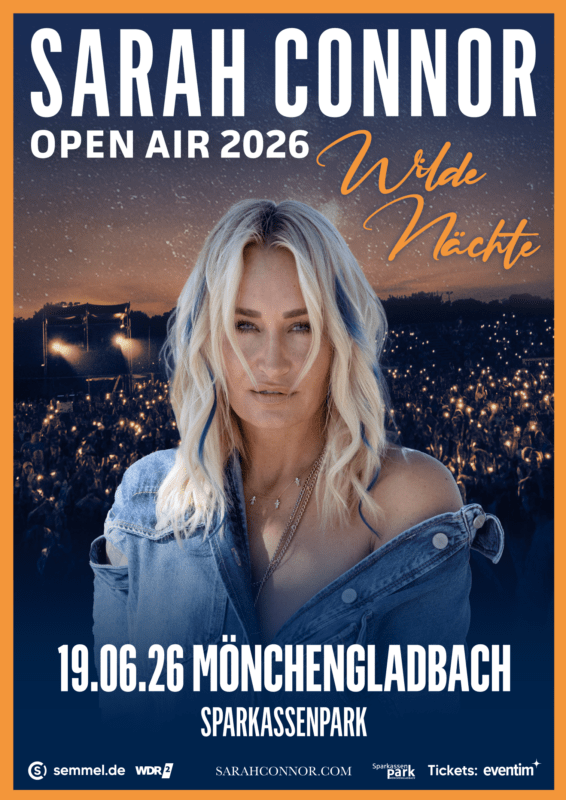Sarah Connor | 19.06.2026 | SparkassenPark Mönchengladbach